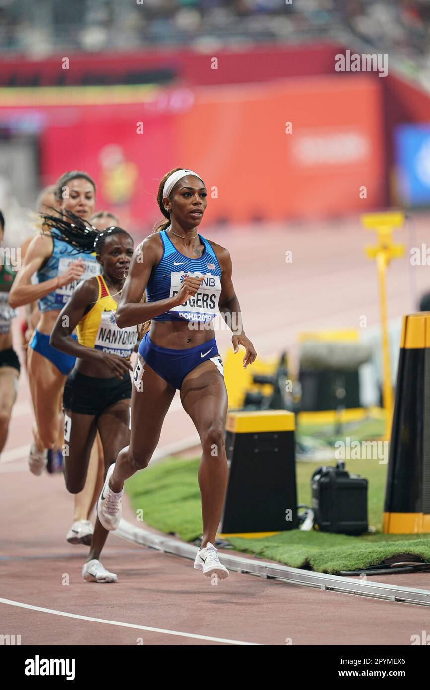 Raevyn rogers doha 2019 hi-res stock photography and images - Alamy