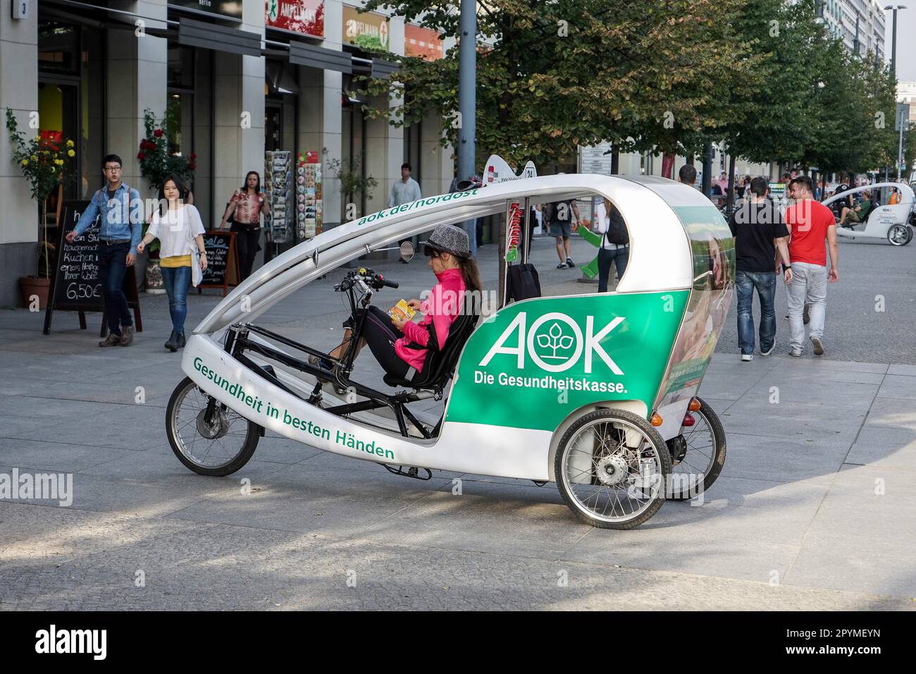 Cycle rickshaw berlin germany hi-res stock photography and images - Alamy