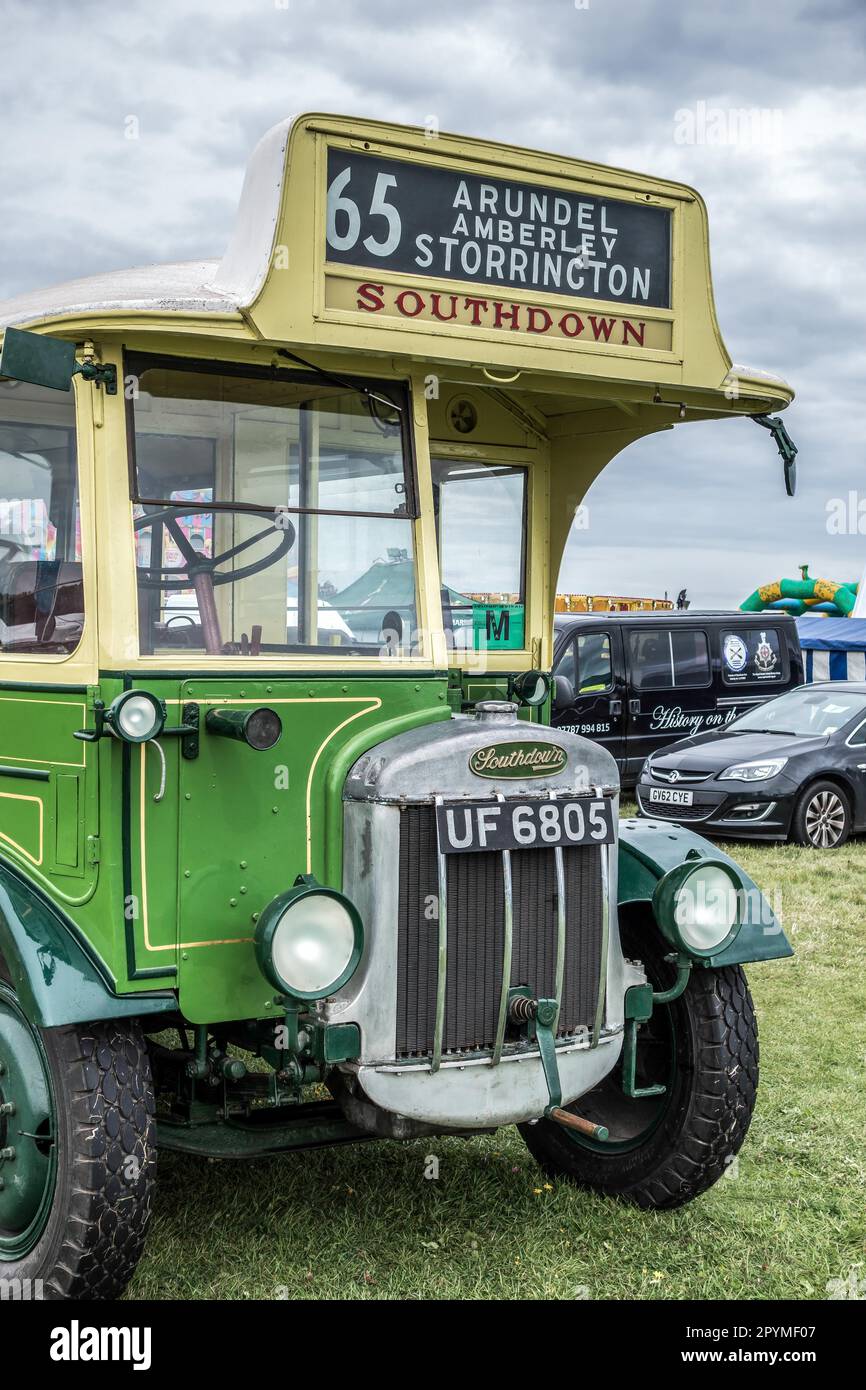 Old bus on display hi-res stock photography and images - Alamy