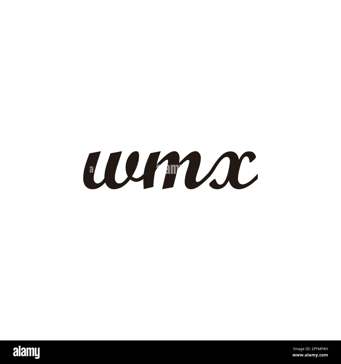 Letter wmx connect geometric symbol simple logo vector Stock Vector Image & Art - Alamy