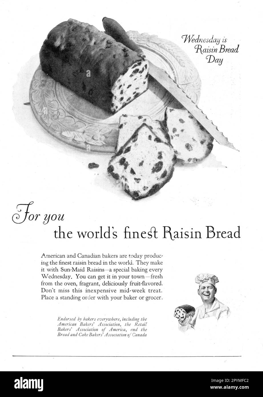 Raisin bread antique advertisement, poster size, A3 Stock Photo - Alamy Raisin bread antique advertisement, poster size, A3 Stock Photo - Alamy