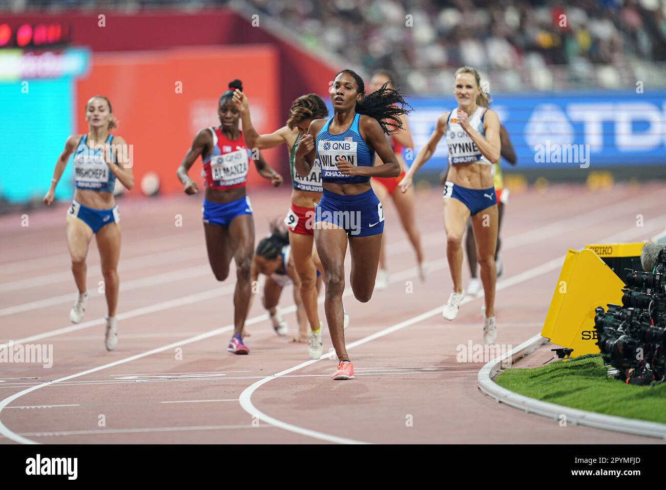 Ajee wilson doha 2019 hi-res stock photography and images - Alamy