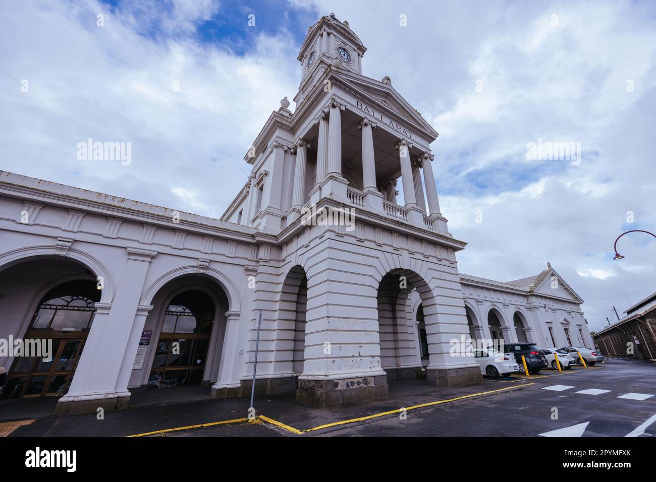 Historic Ballarat Train Station in Victoria Australia Stock Photo - Alamy