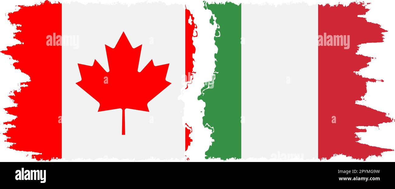Canada and italy Cut Out Stock Images & Pictures - Alamy