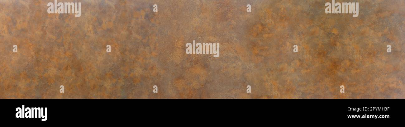 Brown rust patterned wall background for design in your work banner ...