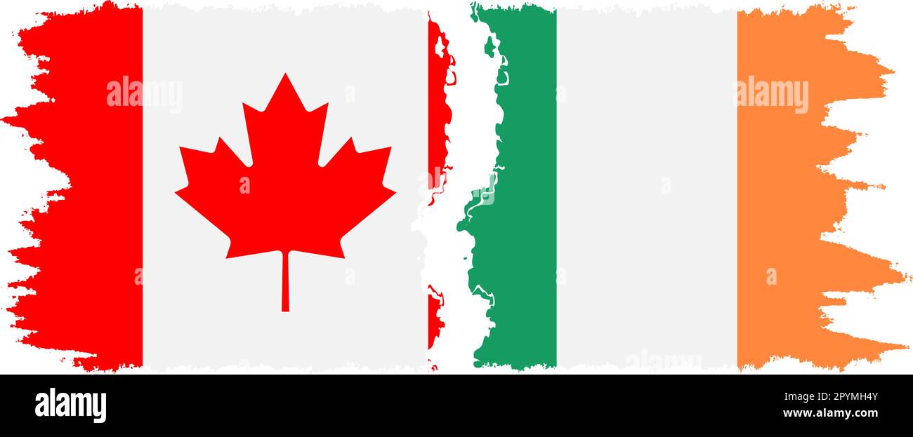 Canada ireland flag hi-res stock photography and images - Alamy