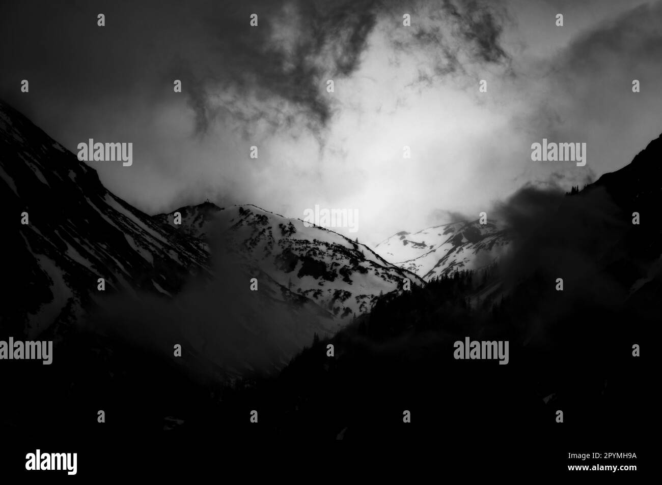 Landscape of the Hochschwab Mountains in the Northern Limestone Alps of ...