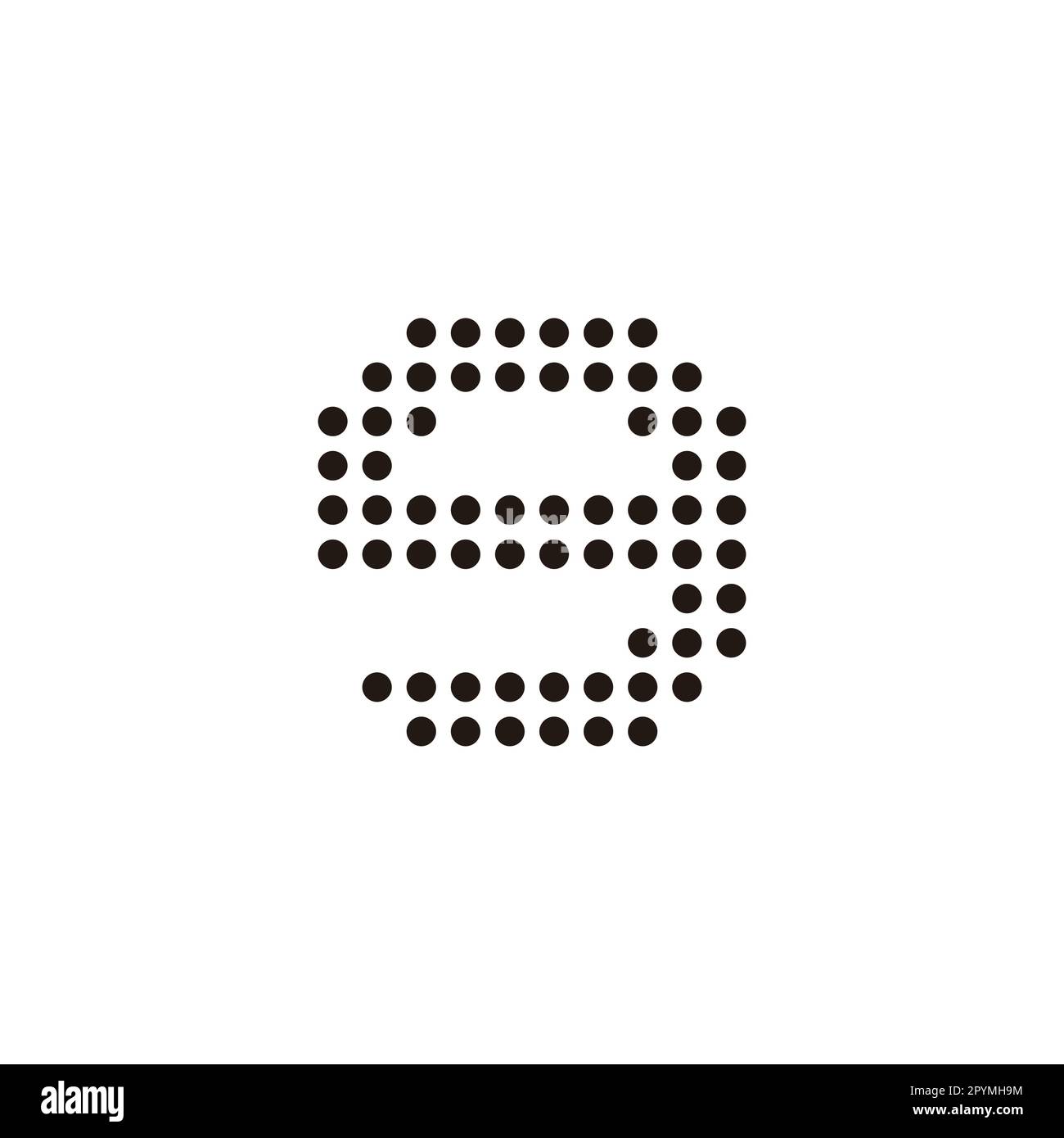 Letter g circles geometric symbol simple logo vector Stock Vector Image ...