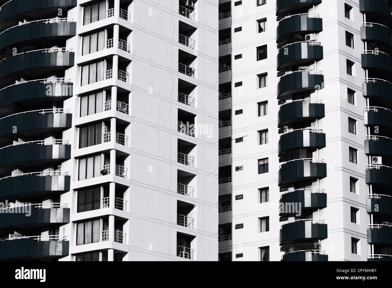 Tall building background, Side of the building with dark tones for ...