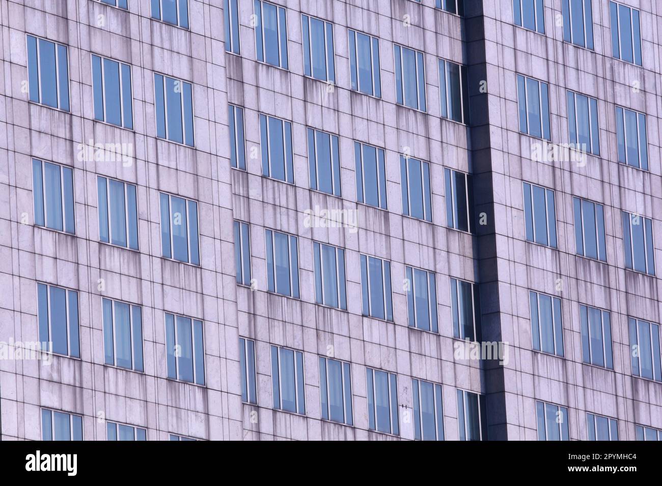 Tall building background, Side of the building with windows and door ...