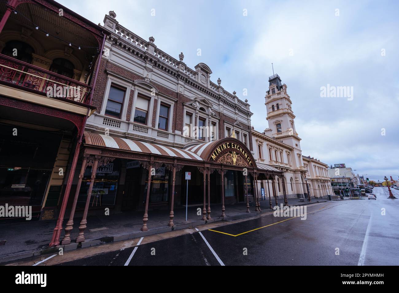 Historic Town of Ballarat in Victoria Australia Stock Photo - Alamy