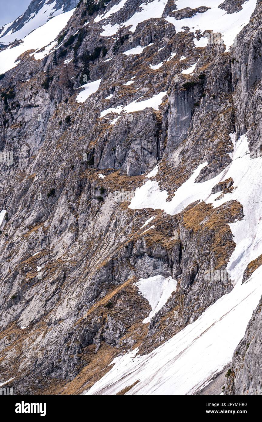 Landscape of the Hochschwab Mountains in the Northern Limestone Alps of ...