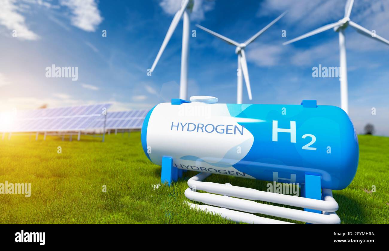 Green Hydrogen renewable energy production pipeline for clean ...