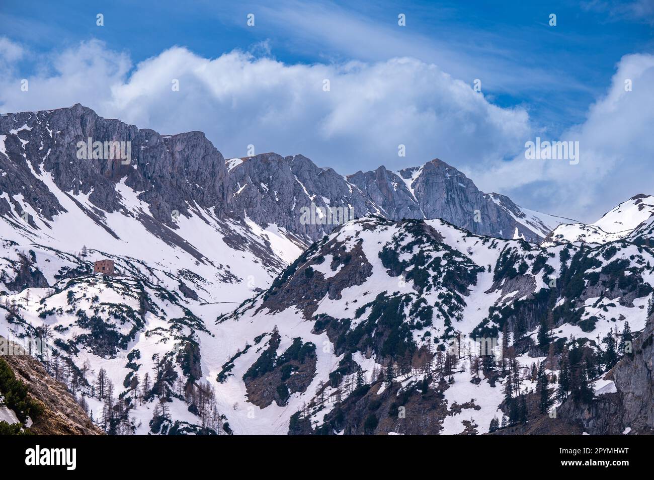 Landscape of the Hochschwab Mountains in the Northern Limestone Alps of ...