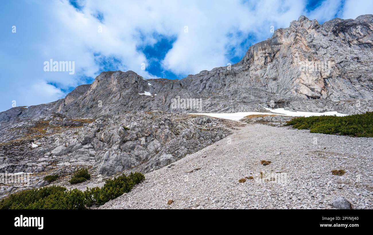 Landscape of the Hochschwab Mountains in the Northern Limestone Alps of ...