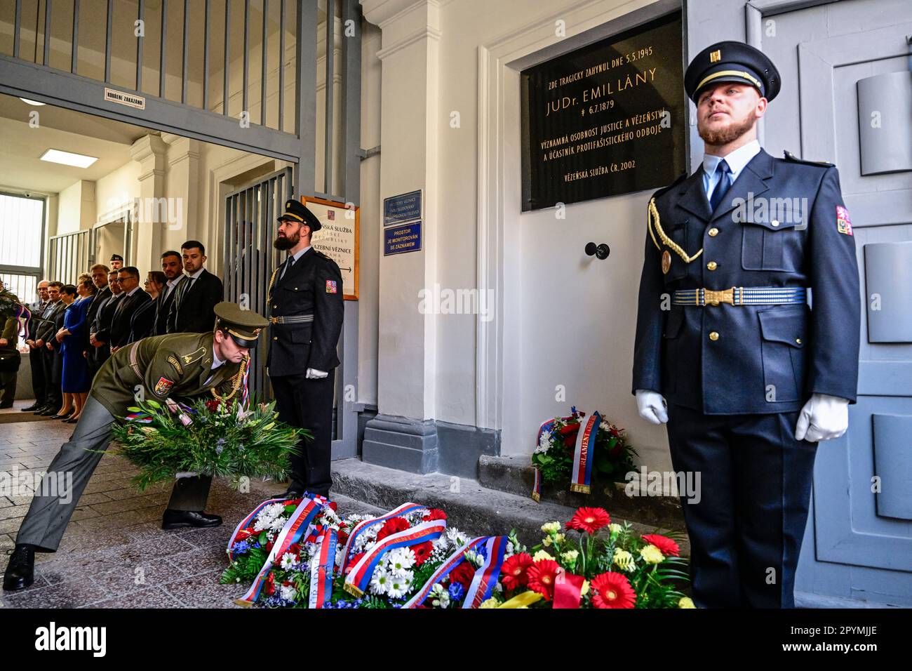 Prague, Czech Republic. 04th May, 2023. Ceremony to commemorate 78th ...