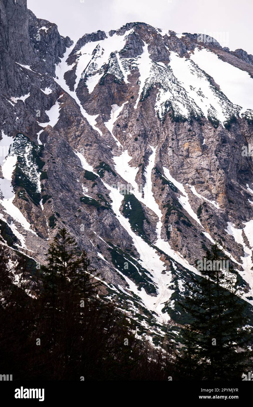 Landscape of the Hochschwab Mountains in the Northern Limestone Alps of ...