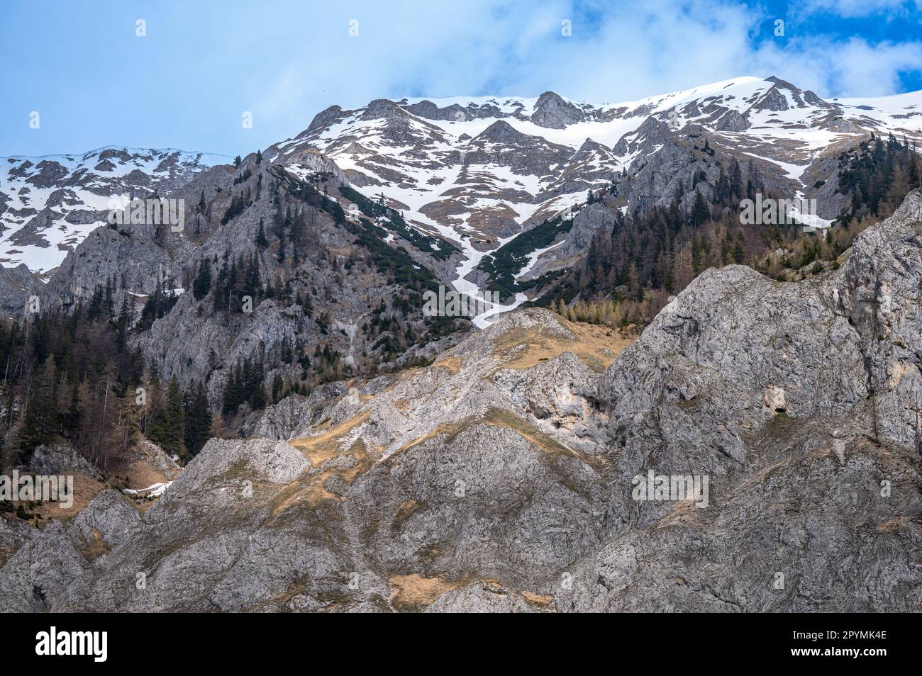 Landscape of the Hochschwab Mountains in the Northern Limestone Alps of ...