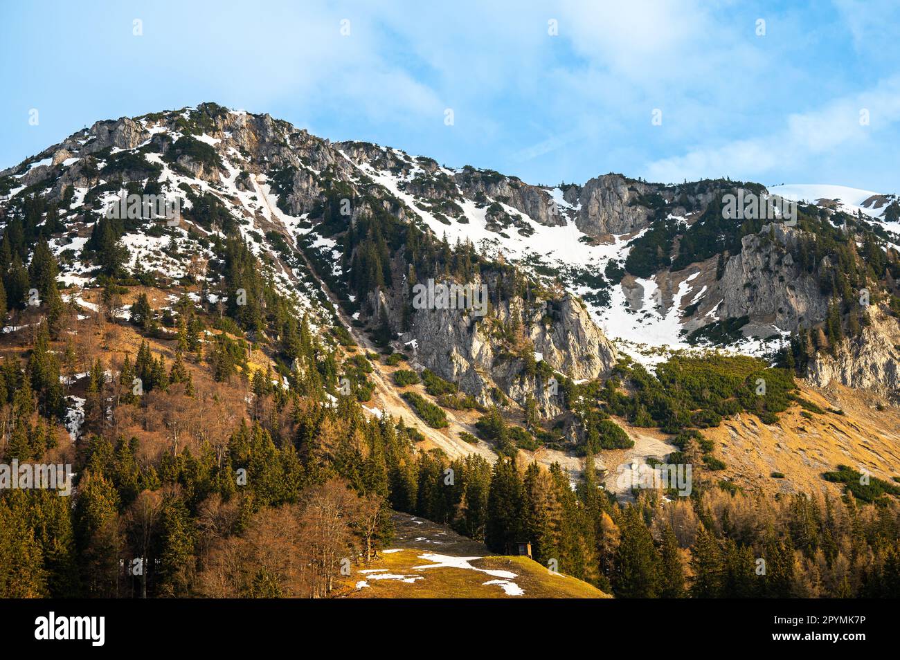 Landscape of the Hochschwab Mountains in the Northern Limestone Alps of ...