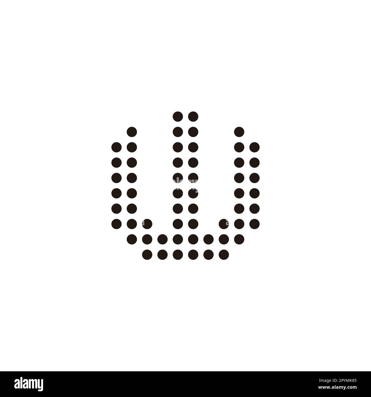 Letter W circles geometric symbol simple logo vector Stock Vector Image ...