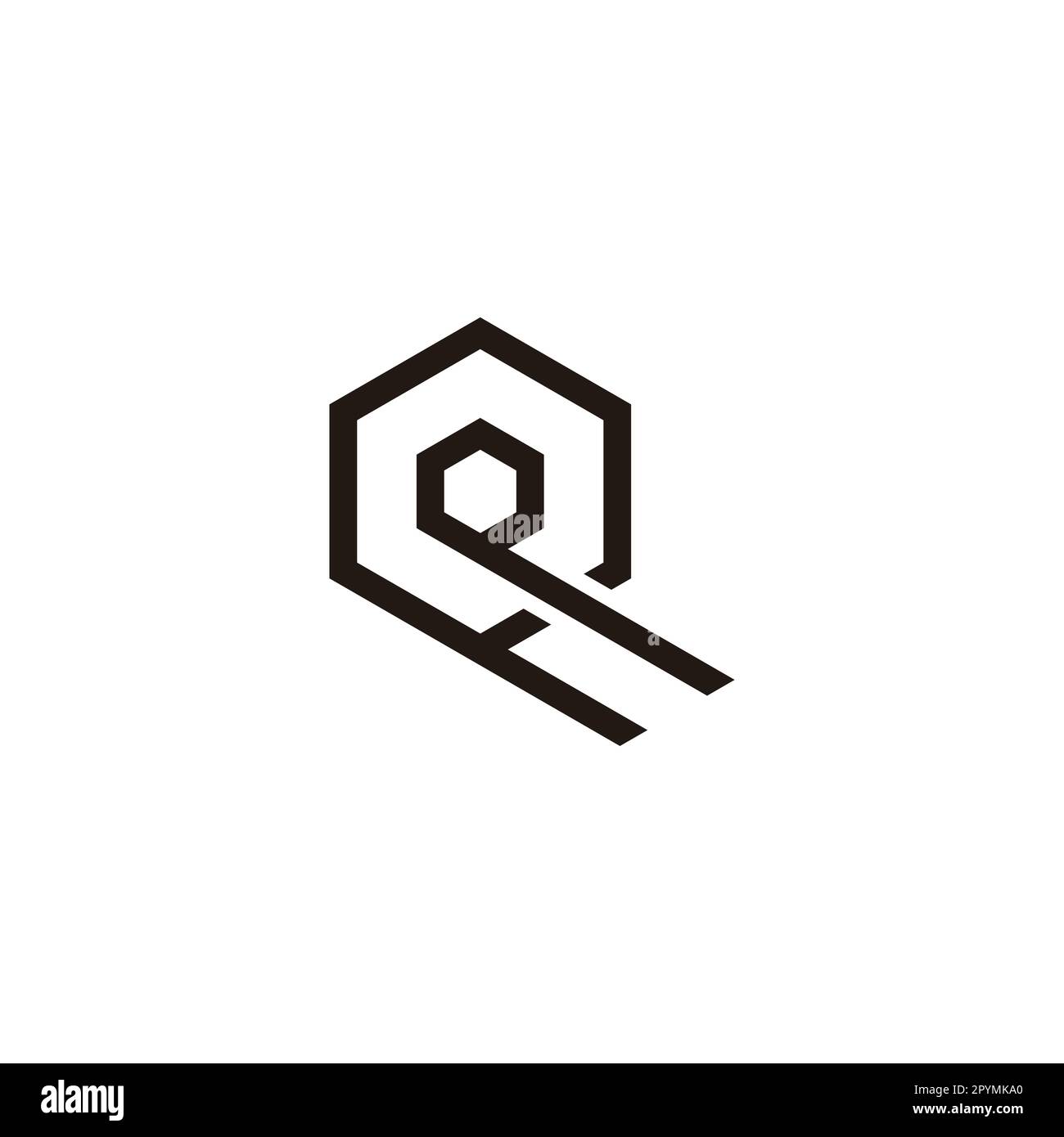 Double q Stock Vector Images - Alamy