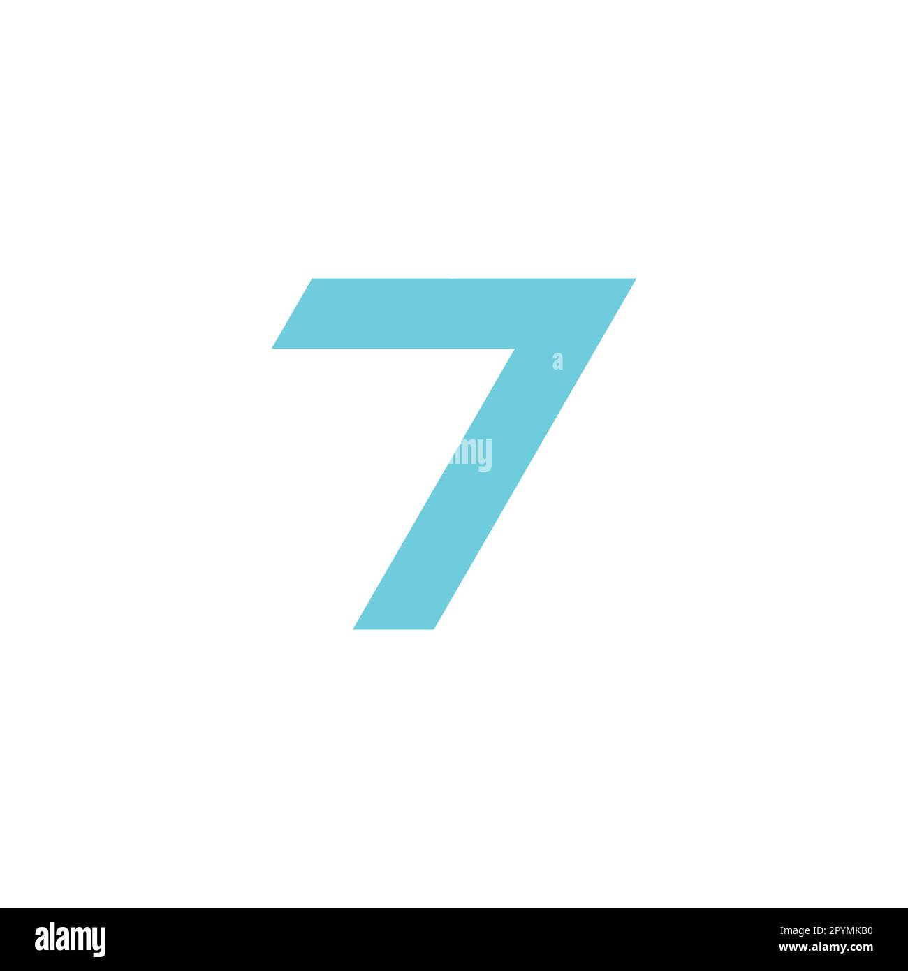 Blue 7 Stock Vector Images - Alamy