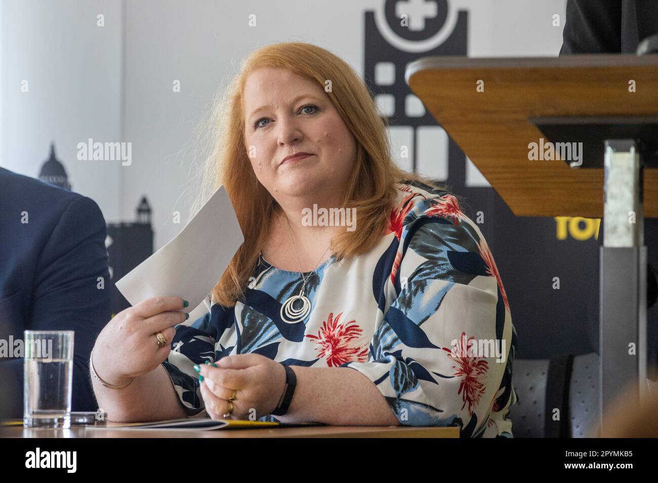 Alliance Party Leader Naomi Long During The Partys Local Government