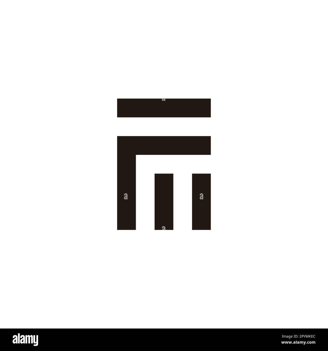 C m f logo Stock Vector Images - Alamy