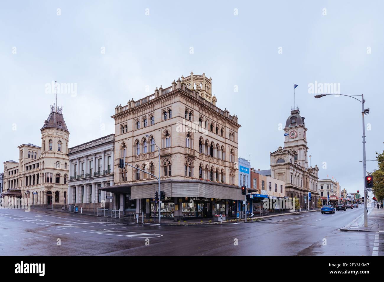 Historic Town of Ballarat in Victoria Australia Stock Photo - Alamy