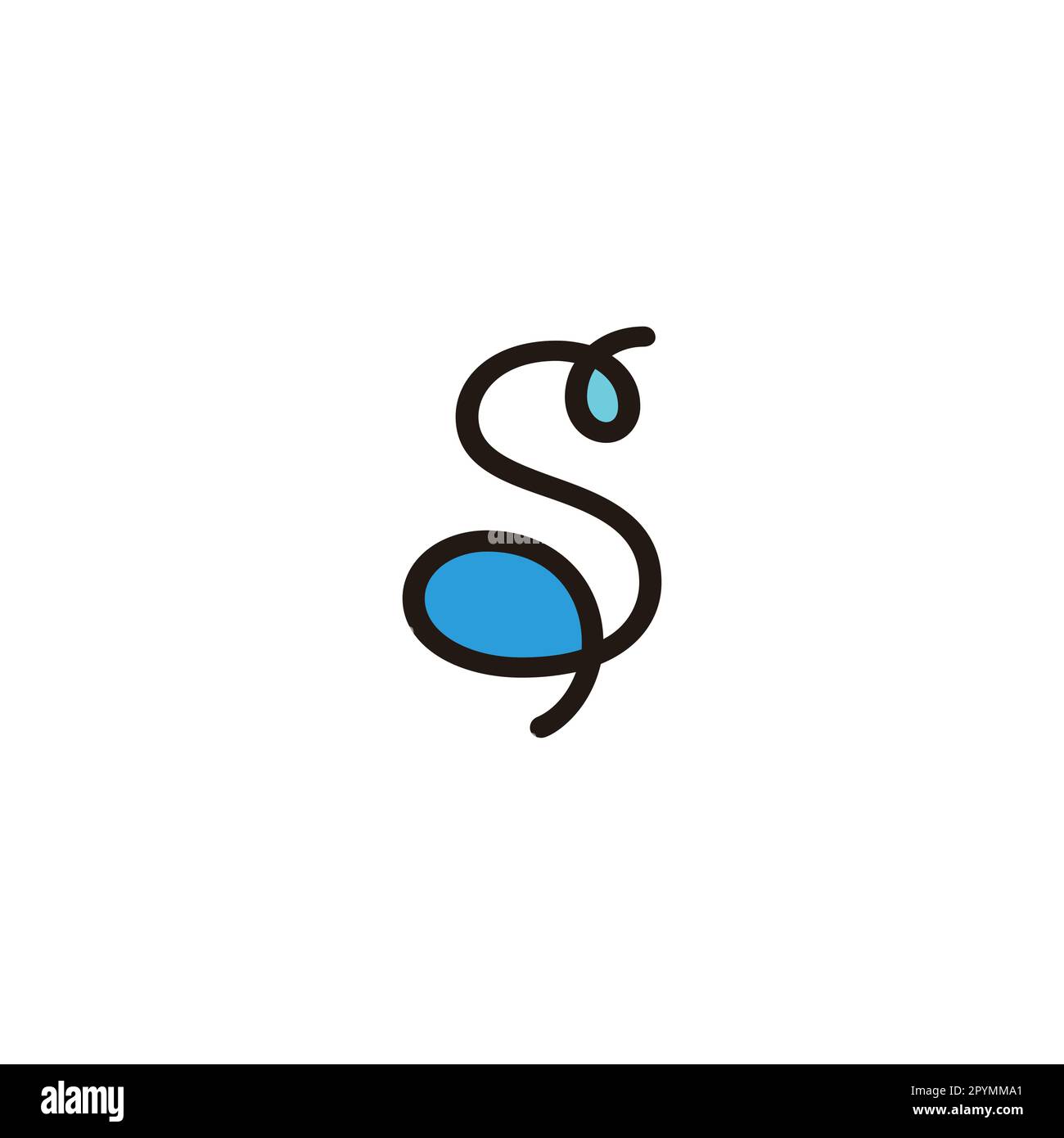 Water letter s Cut Out Stock Images & Pictures - Alamy