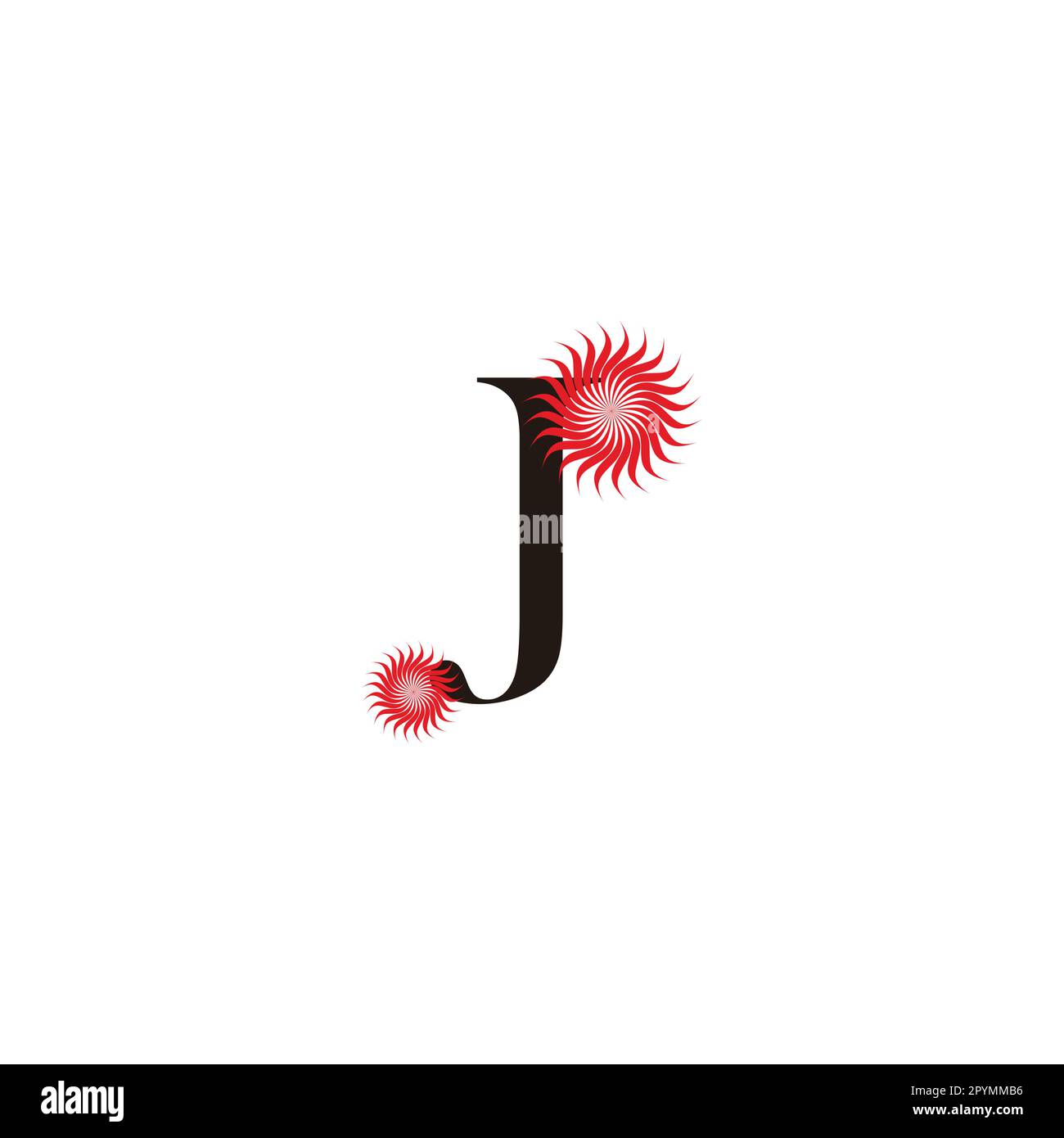 Letter j flowers Stock Vector Images - Alamy