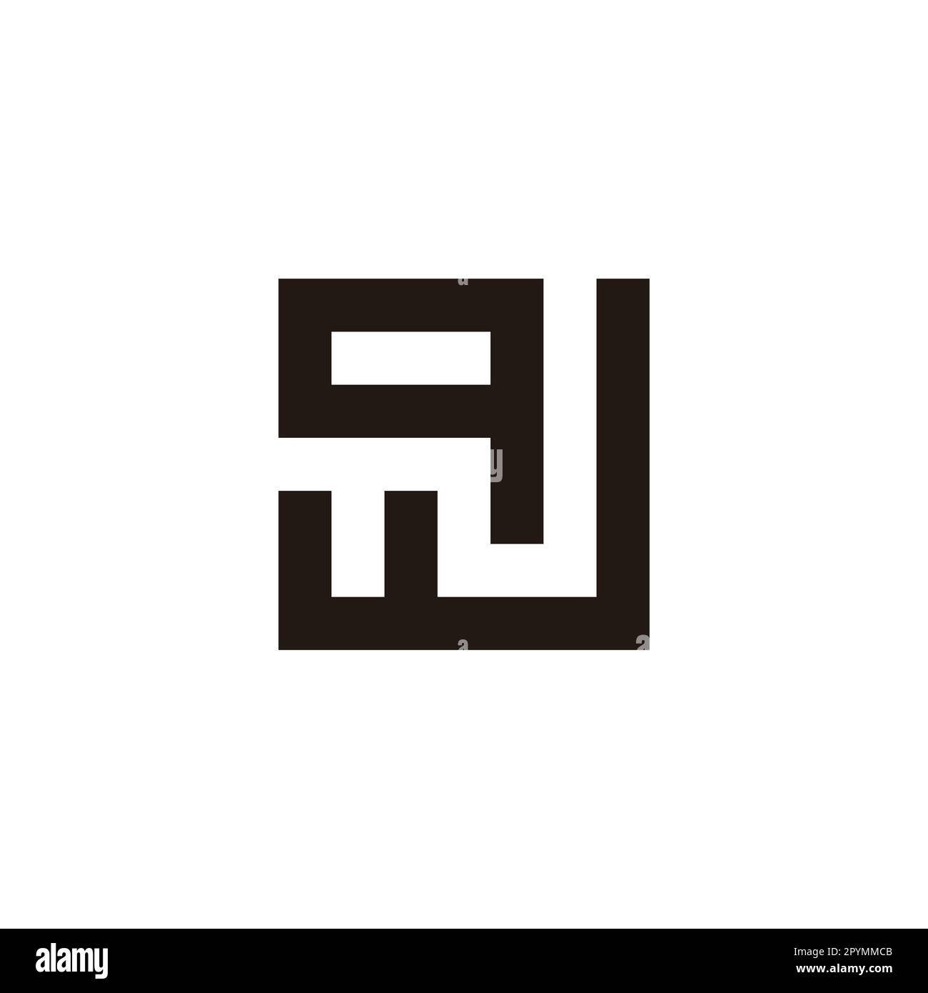 Letter q badge logo Stock Vector Images - Alamy