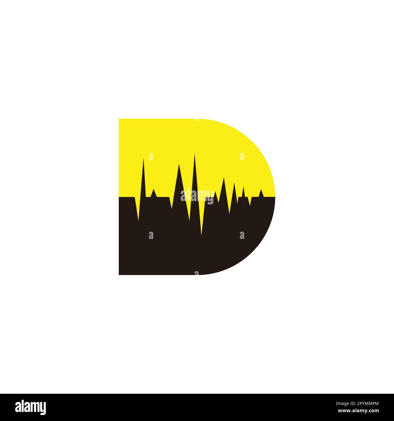 Geometric sunrise illustration hi-res stock photography and images - Alamy