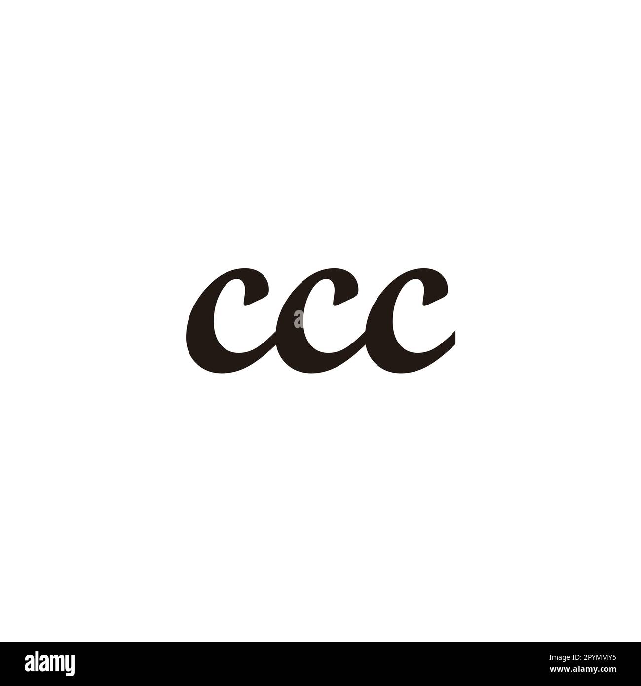 Letter ccc connect geometric symbol simple logo vector Stock Vector ... Letter ccc connect geometric symbol simple logo vector Stock Vector ...