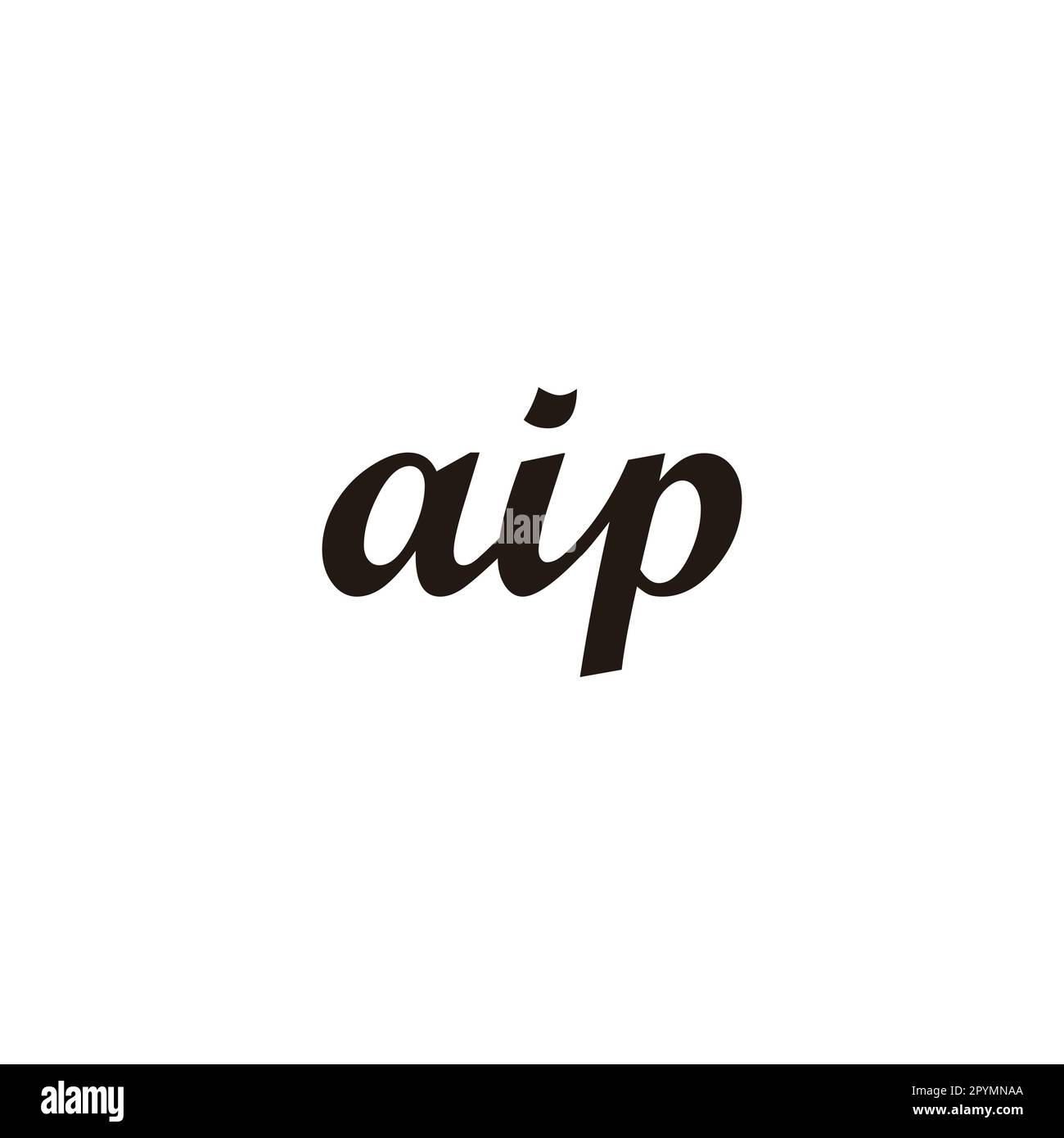 Letter aip connect geometric symbol simple logo vector Stock Vector ... Letter aip connect geometric symbol simple logo vector Stock Vector ...