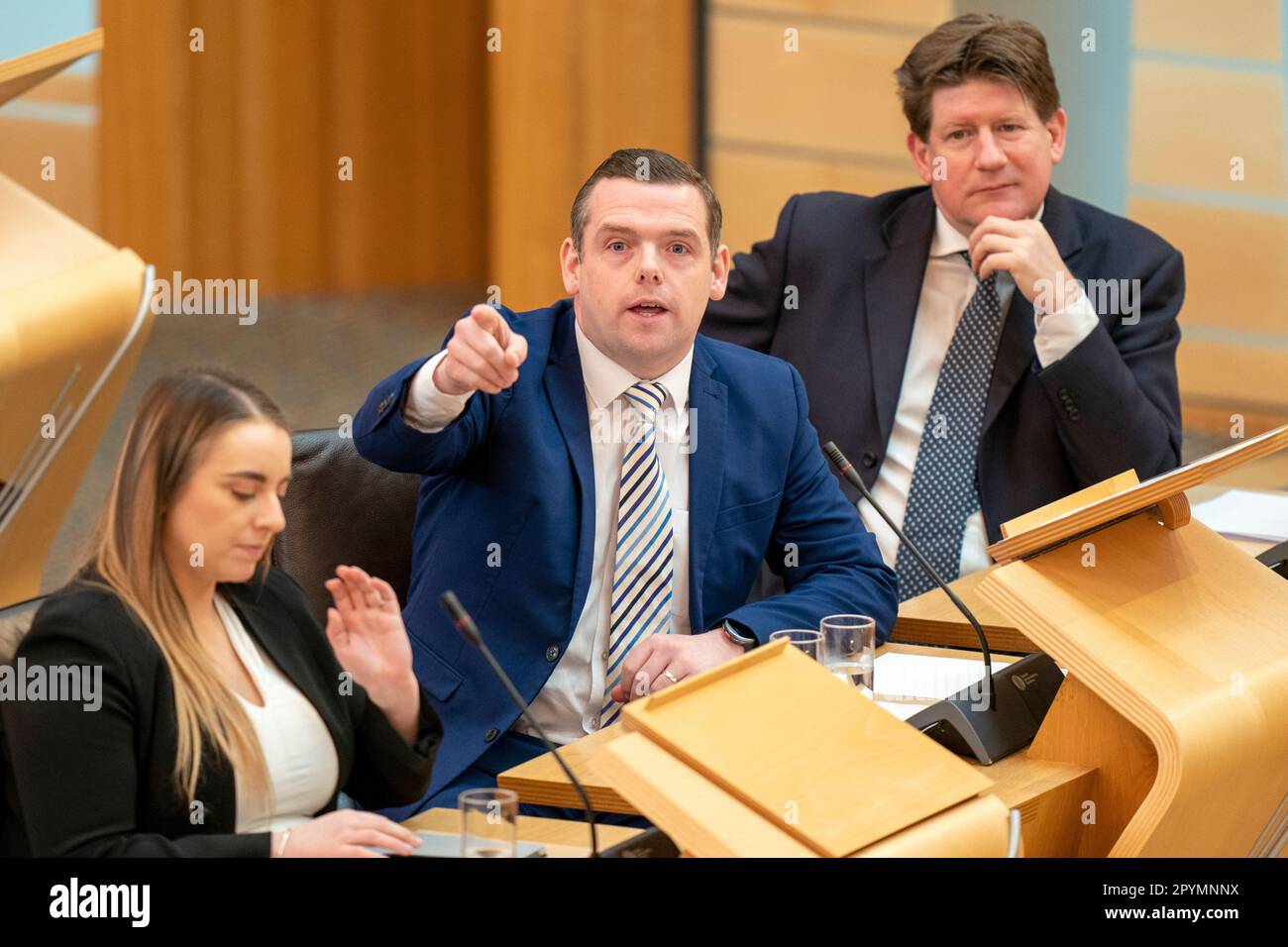 Douglas ross in parliament chamber hi-res stock photography and images ...