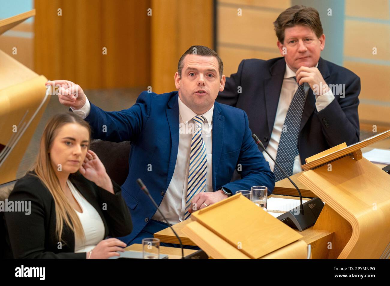 Douglas ross in parliament chamber hi-res stock photography and images ...