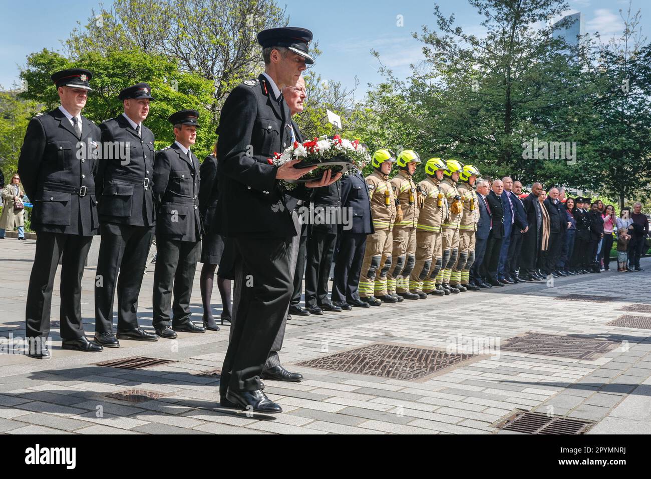 National firefighters memorial day hi-res stock photography and images ...