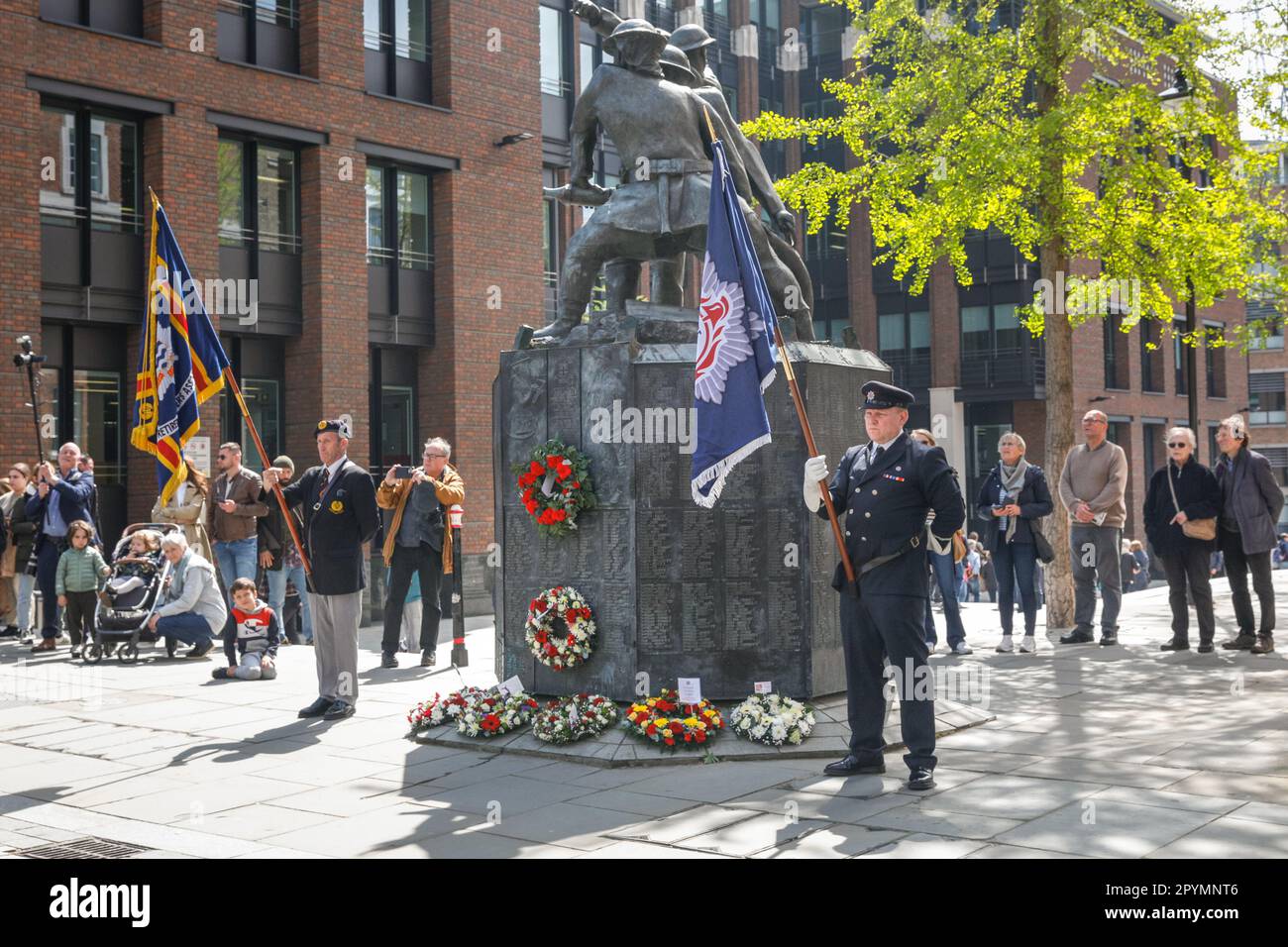 London, UK. 04th May, 2023. Representatives of the fire brigades Union ...