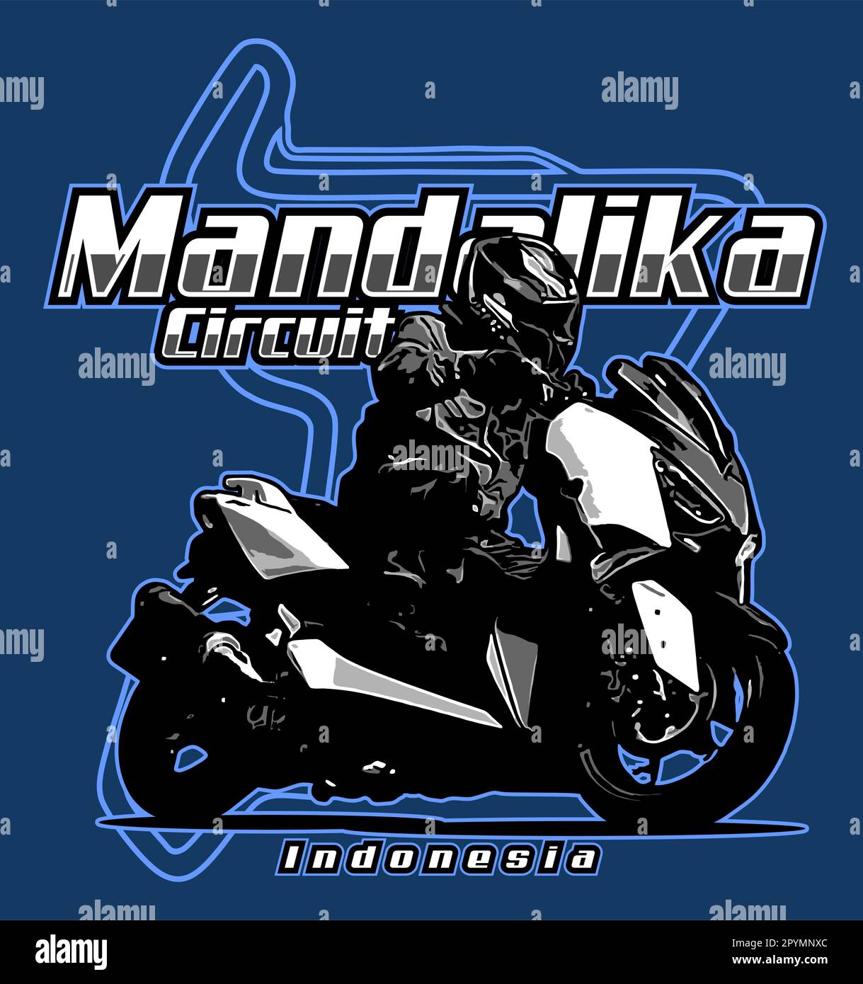 biker vector template Stock Vector Image & Art - Alamy