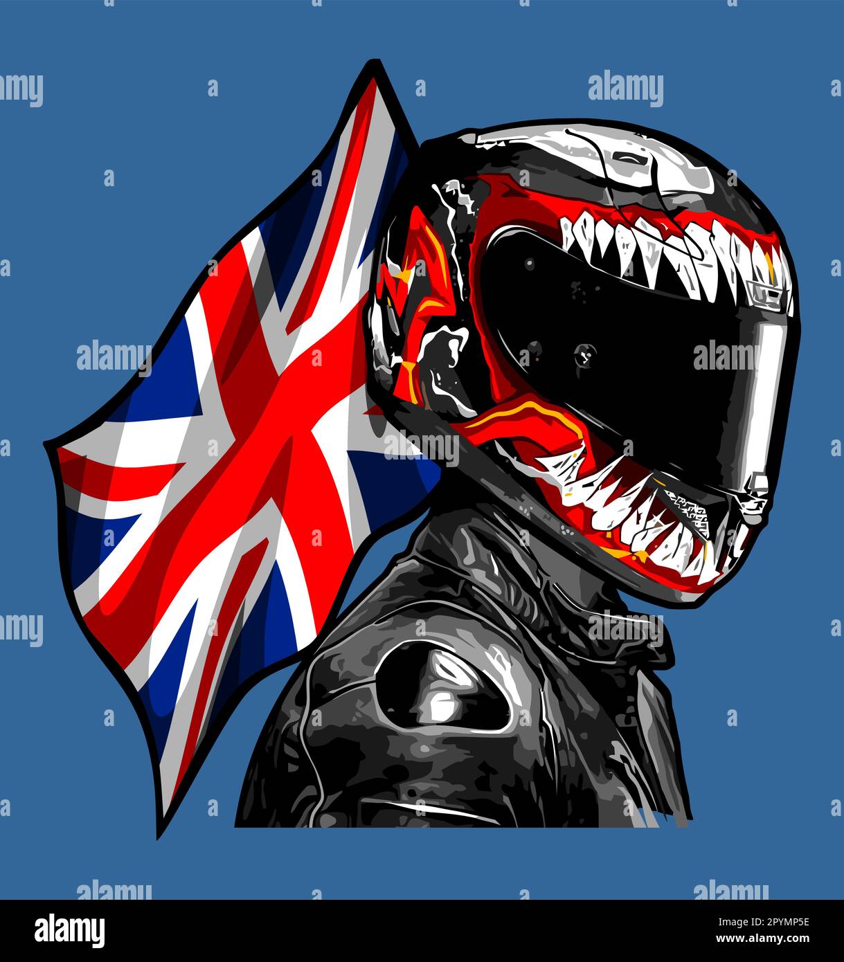 biker, motorcycle, vector, flag, motor, design, graphic, emblem ...