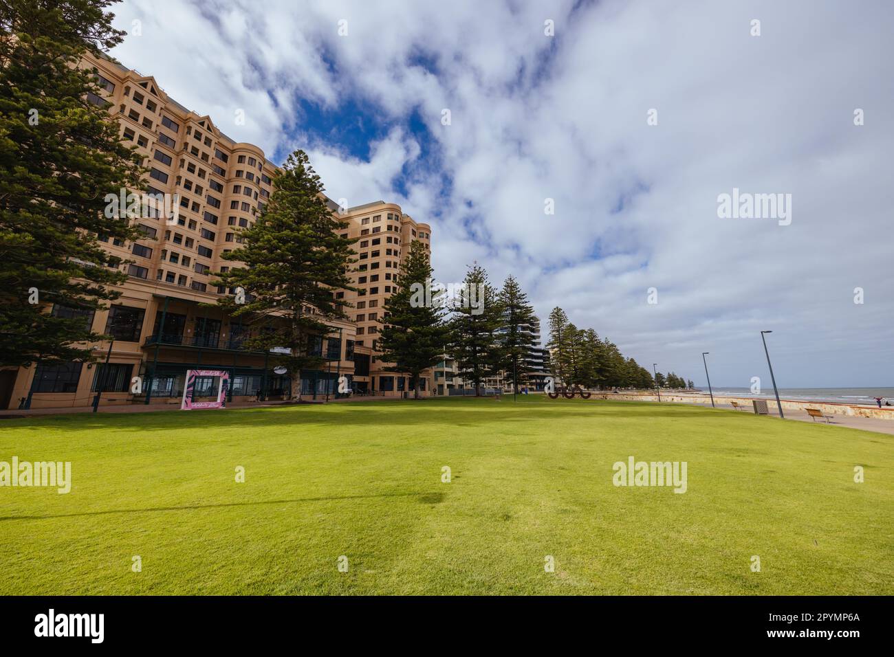 Glenelg Waterfront in Adelaide Australia Stock Photo - Alamy