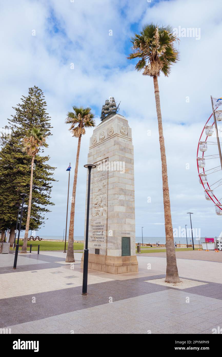 Glenelg Waterfront in Adelaide Australia Stock Photo - Alamy