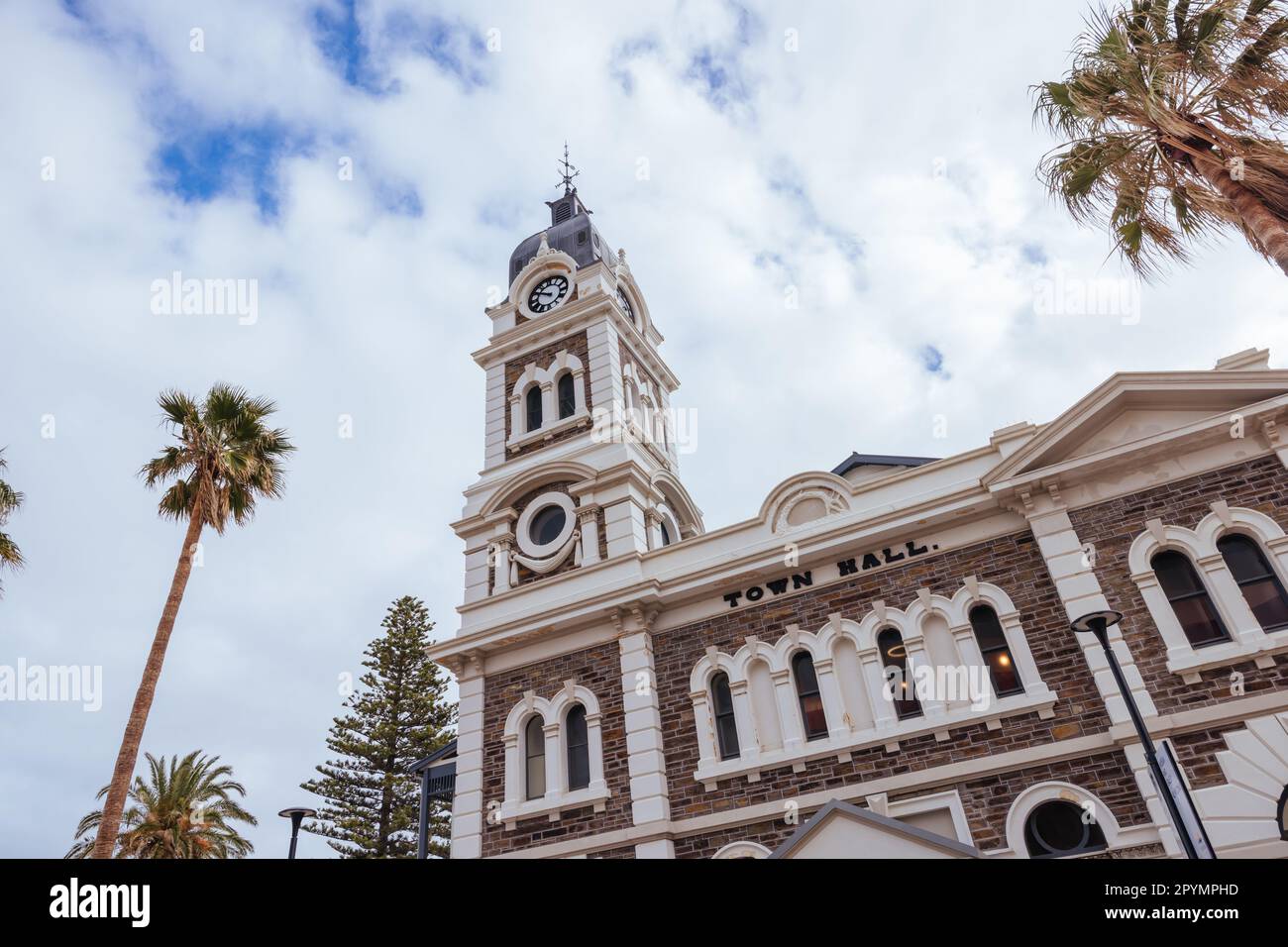 Glenelg Waterfront in Adelaide Australia Stock Photo - Alamy