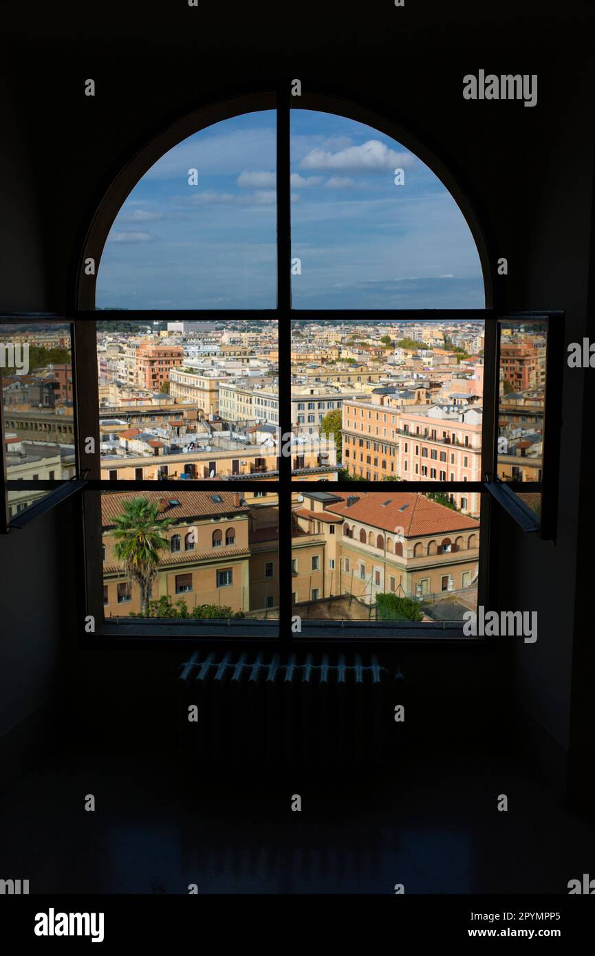 Rome church window hi-res stock photography and images - Alamy