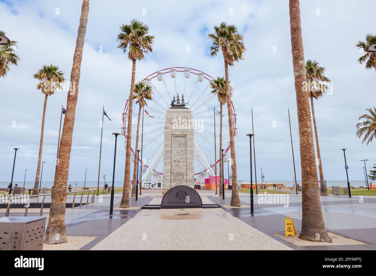 Glenelg Waterfront in Adelaide Australia Stock Photo - Alamy