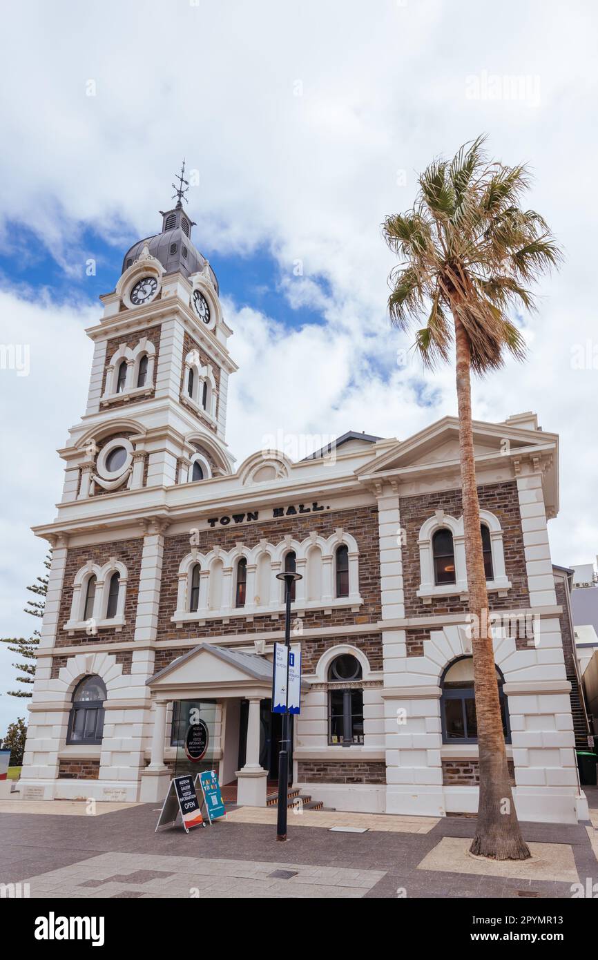 Glenelg Waterfront in Adelaide Australia Stock Photo - Alamy