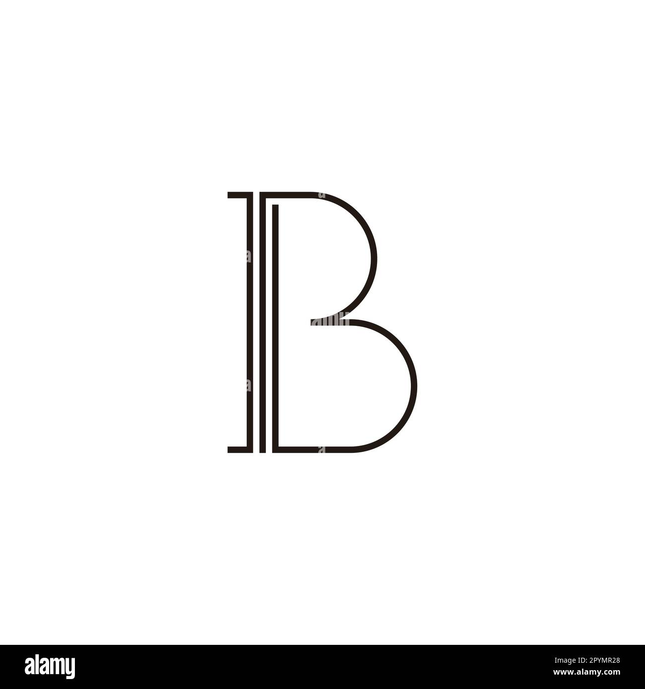 B i design Stock Vector Images - Alamy