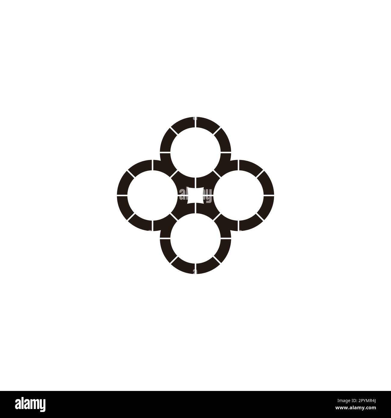 Target, circles, modern geometric symbol simple logo vector Stock ...