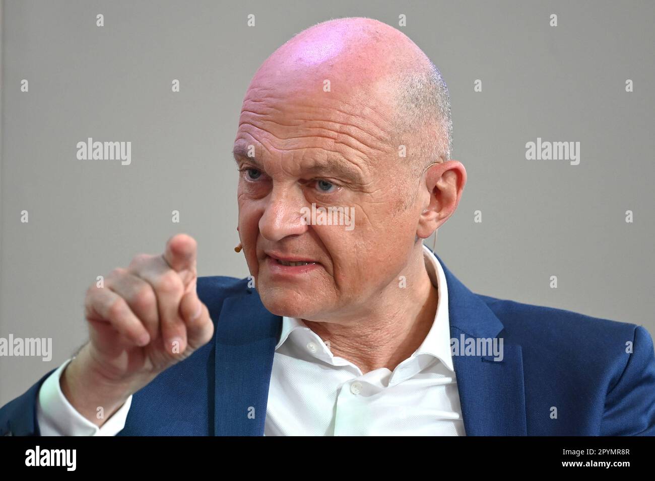 Gmund, Deutschland. 04th May, 2023. Ulrich Reitz, ntv moderator ...